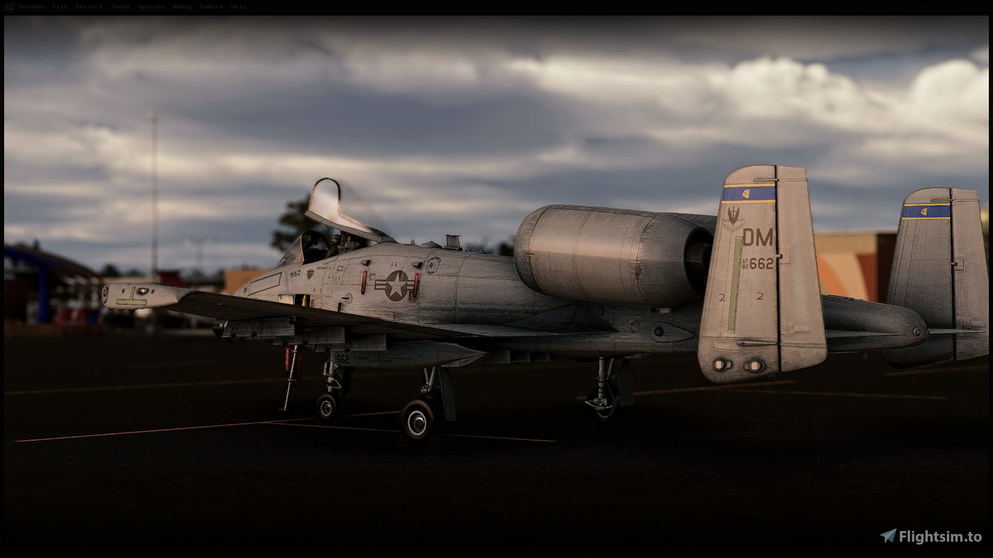 354th FS A-10C | 81-662, 82-983 | 4K for Microsoft Flight Simulator | MSFS