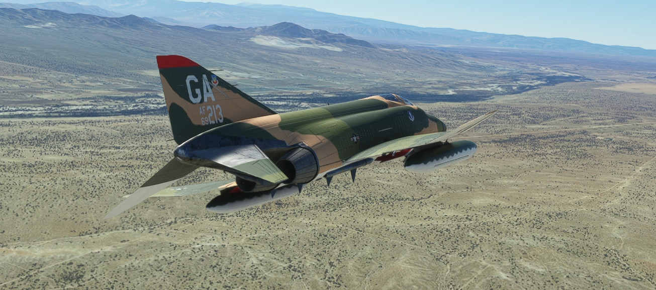 35th Tactical Fighter Wing F4-E Phantom para Microsoft Flight Simulator ...