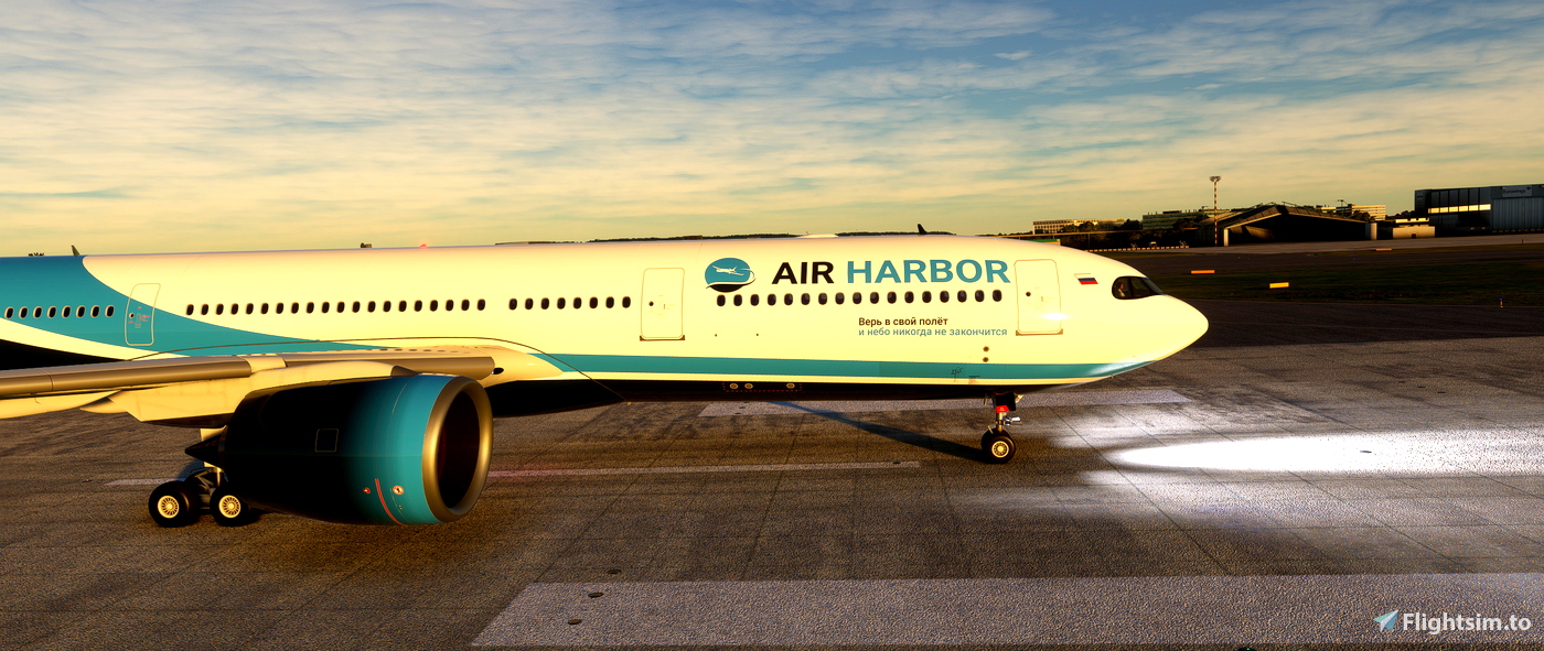 Airbus A330 900 AIR HARBOR RA 73522 For Microsoft Flight Simulator MSFS airbus-a330-900-air-harbor-ra-73522-for-microsoft-flight-simulator-msfs
