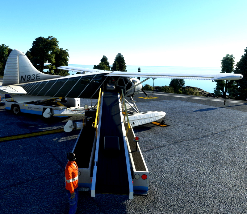 GSX Pro Ground Services Blackbird Simulations DHC-2 Beaver Wheels ...