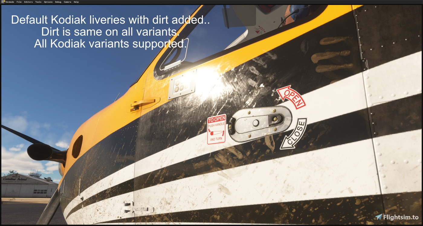 DIRTY Kodiak 100 Default Liveries Pack 6 对于 Microsoft Flight Simulator ...