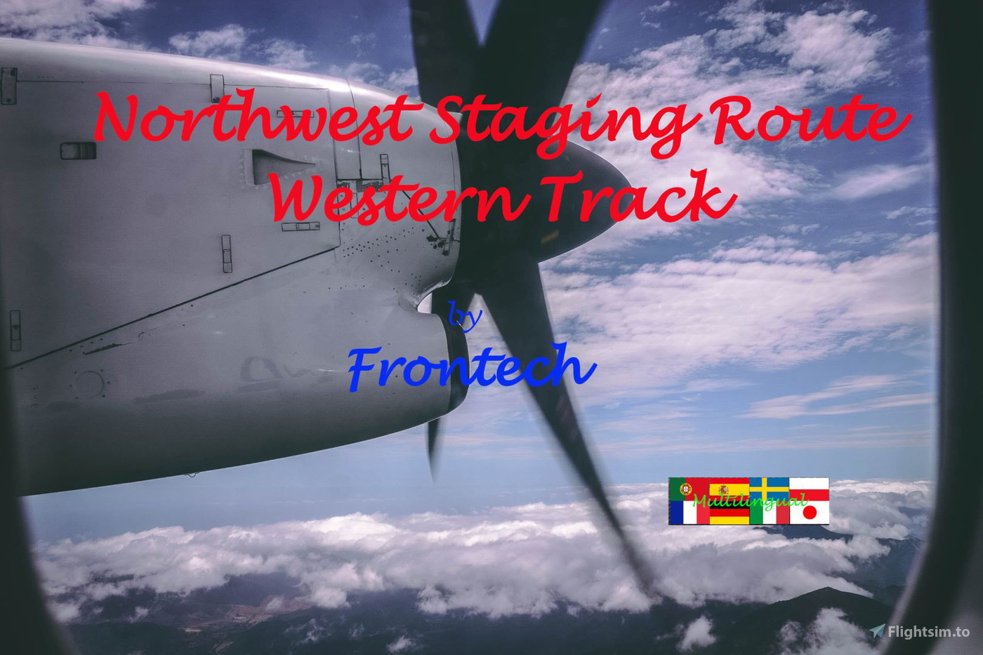 NorthWest Staging Route Western Track for Microsoft Flight Simulator | MSFS