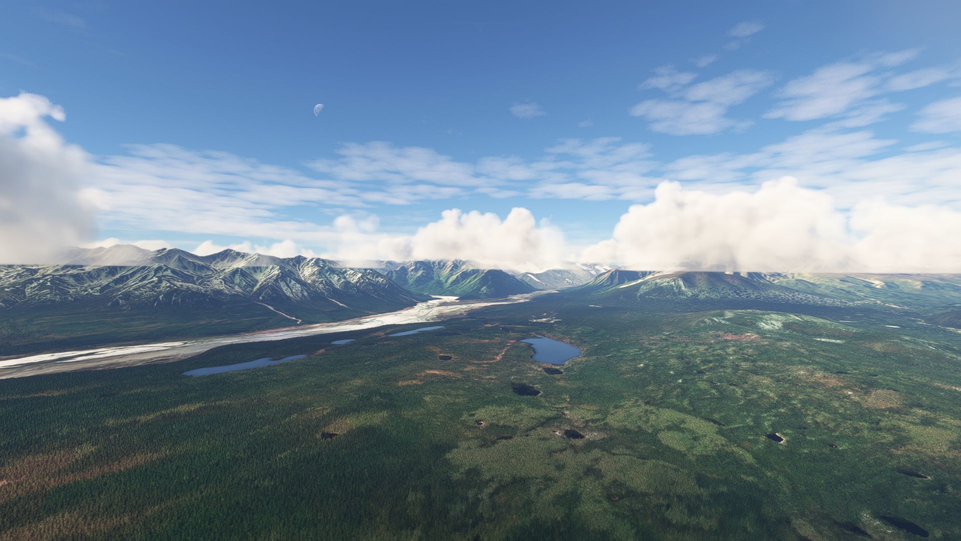 NorthWest Staging Route Western Track のために Microsoft Flight Simulator ...