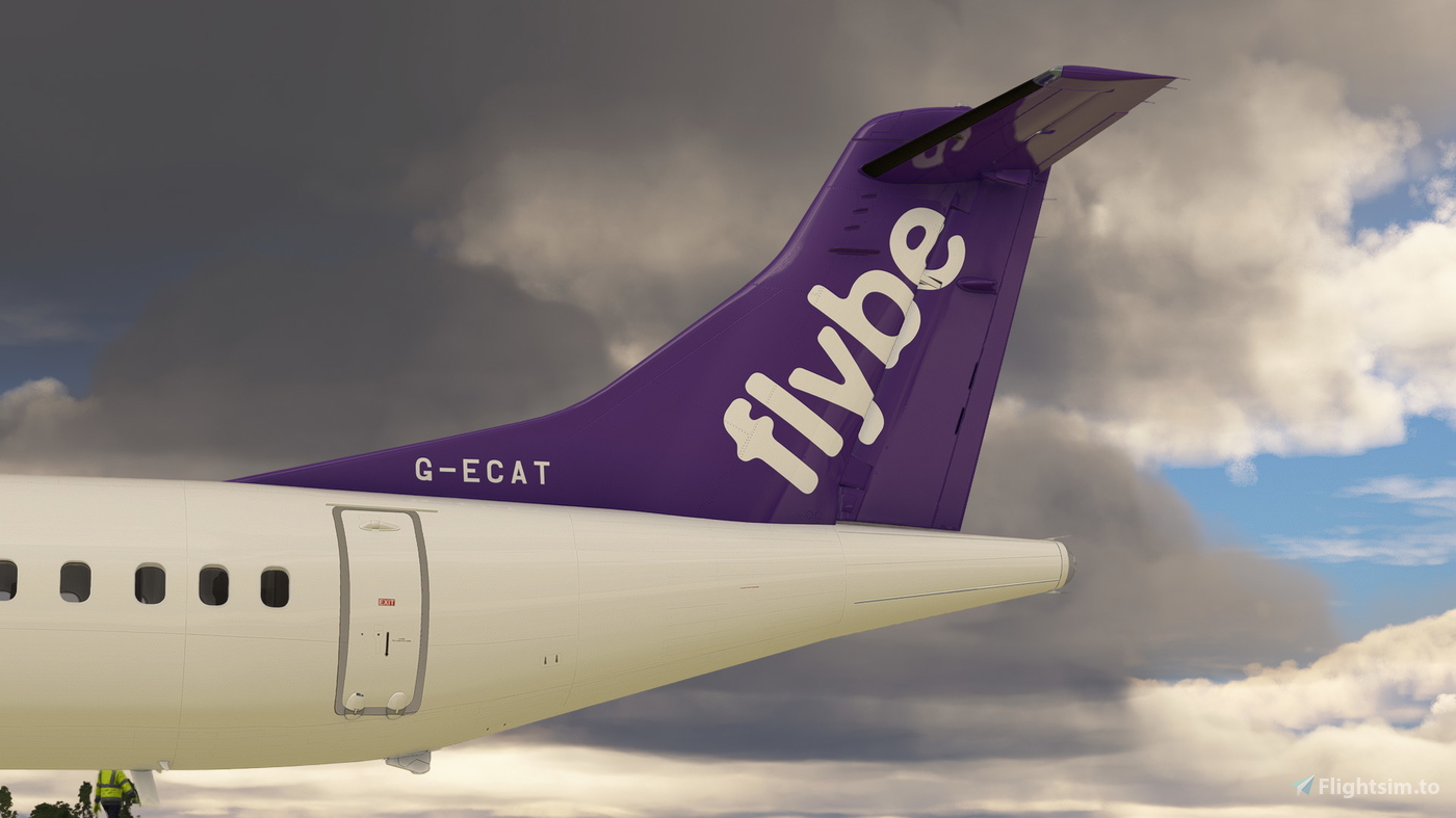 Flybe (New Colours) ASOBO AT76 Fictional for Microsoft Flight Simulator ...