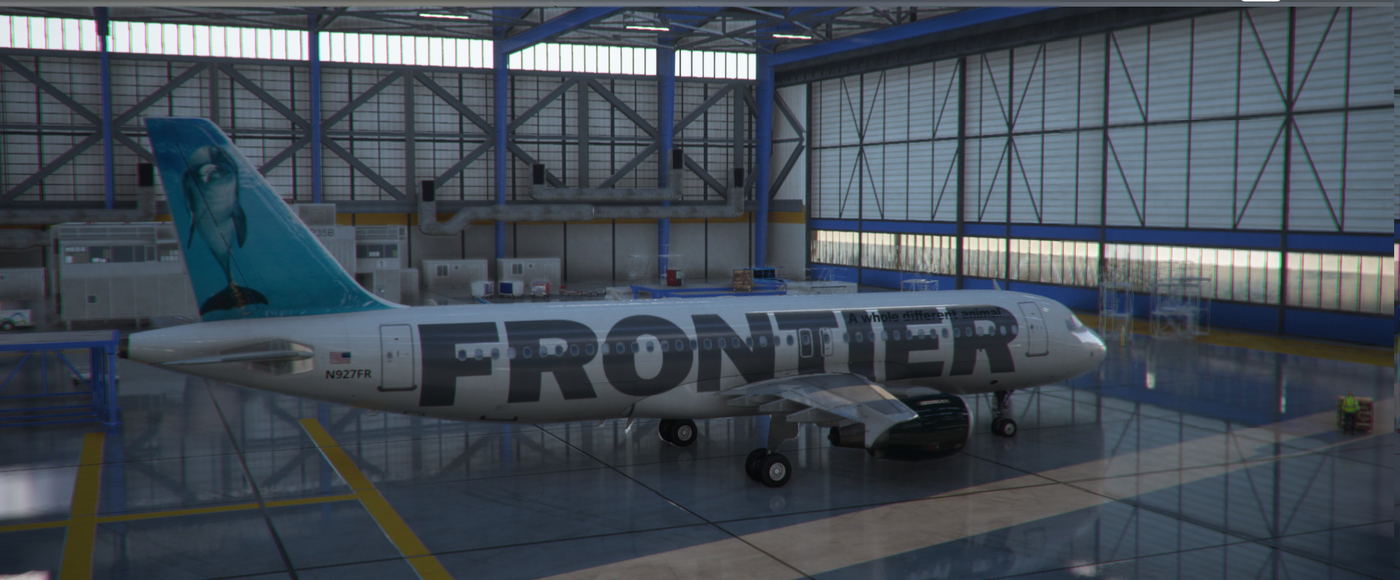 FENIX-A320 (N927FR) FRONTIER AIRLINES 'FLIP' for Microsoft Flight ...