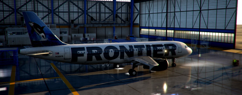 FENIX A320 FRONTIER AIRLINES 'OZZY THE ORCA' for Microsoft Flight ...