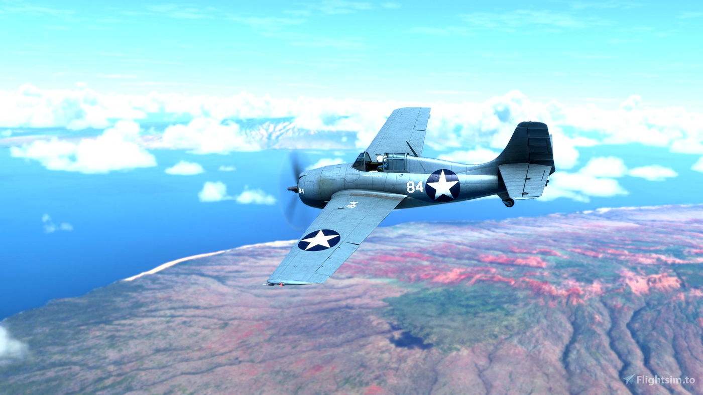 Gotfriends F4f 4 Wildcat Joe Foss For Microsoft Flight Simulator Msfs