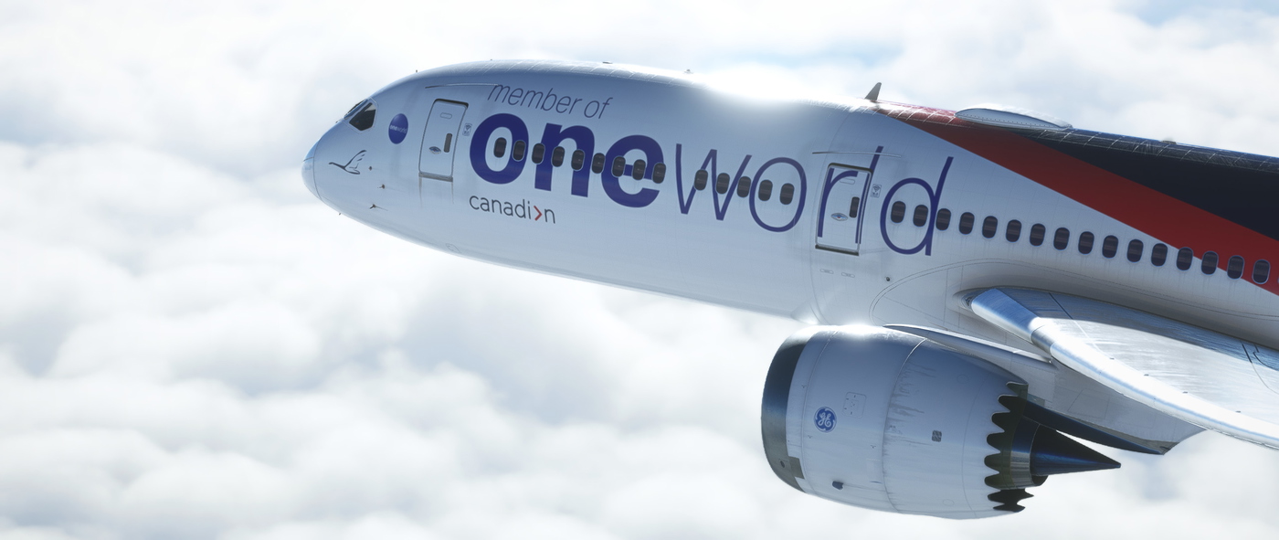 [4K] Canadian Airlines (Oneworld Livery) | Horizon 787-9 для Microsoft ...