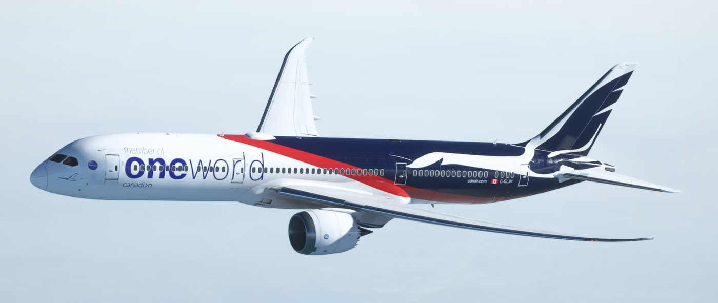 [4K] Canadian Airlines (Oneworld Livery) | Horizon 787-9 for Microsoft ...