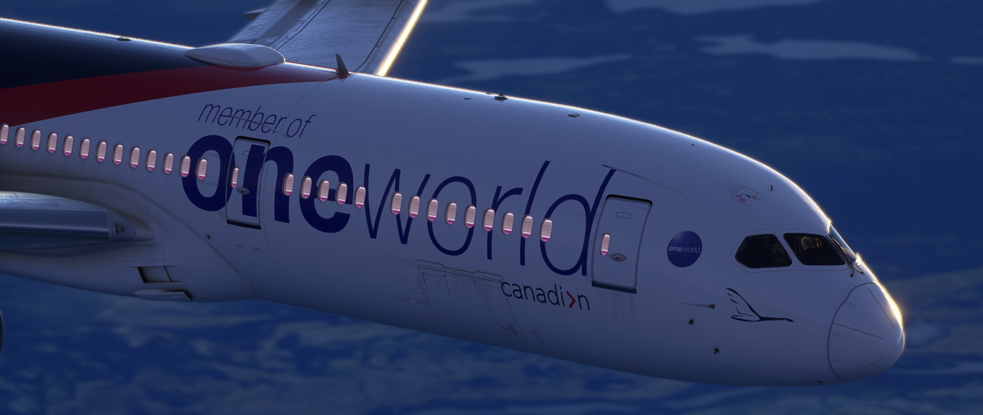 [4K] Canadian Airlines (Oneworld Livery) | Horizon 787-9 для Microsoft ...