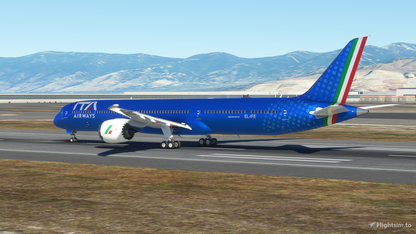 [4K][787-10] ITA Airways EL-IFE for Microsoft Flight Simulator | MSFS