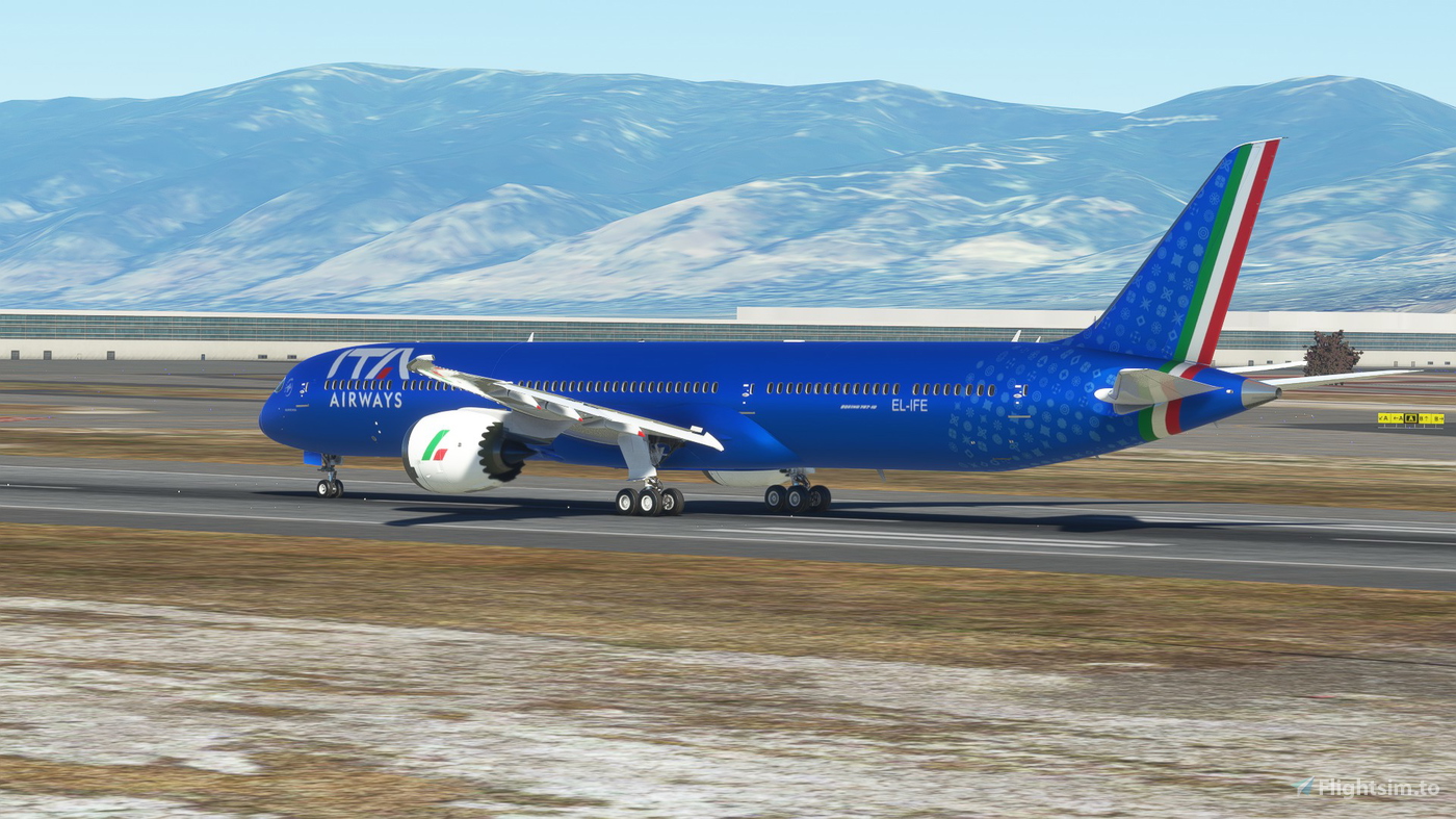 [4K][787-10] ITA Airways EL-IFE for Microsoft Flight Simulator | MSFS