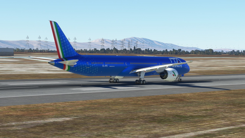 [4K][787-10] ITA Airways EL-IFE for Microsoft Flight Simulator | MSFS
