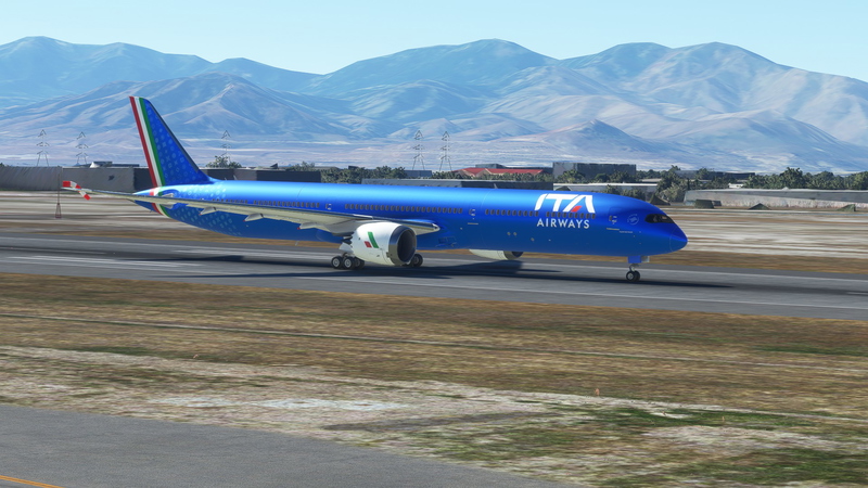 [4K][787-10] ITA Airways EL-IFE for Microsoft Flight Simulator | MSFS