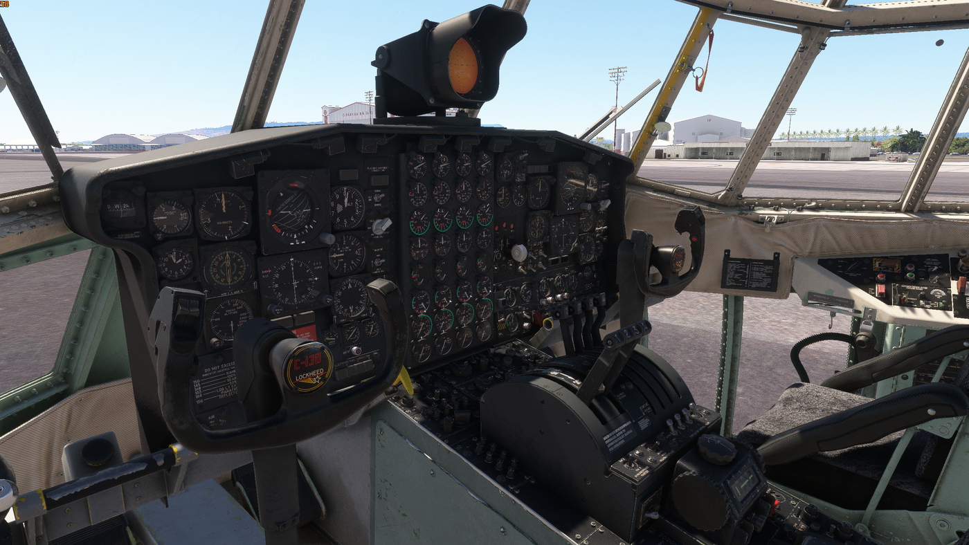 Captain Sim C-130H Dark Cockpit Panels voor Microsoft Flight Simulator ...