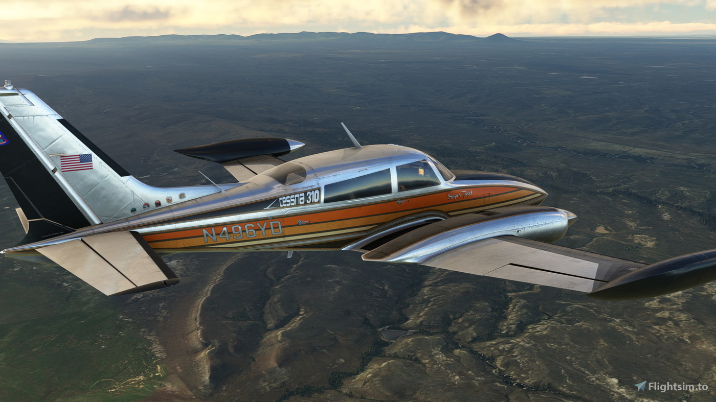 MilViz 310R Super Tweet for Microsoft Flight Simulator | MSFS