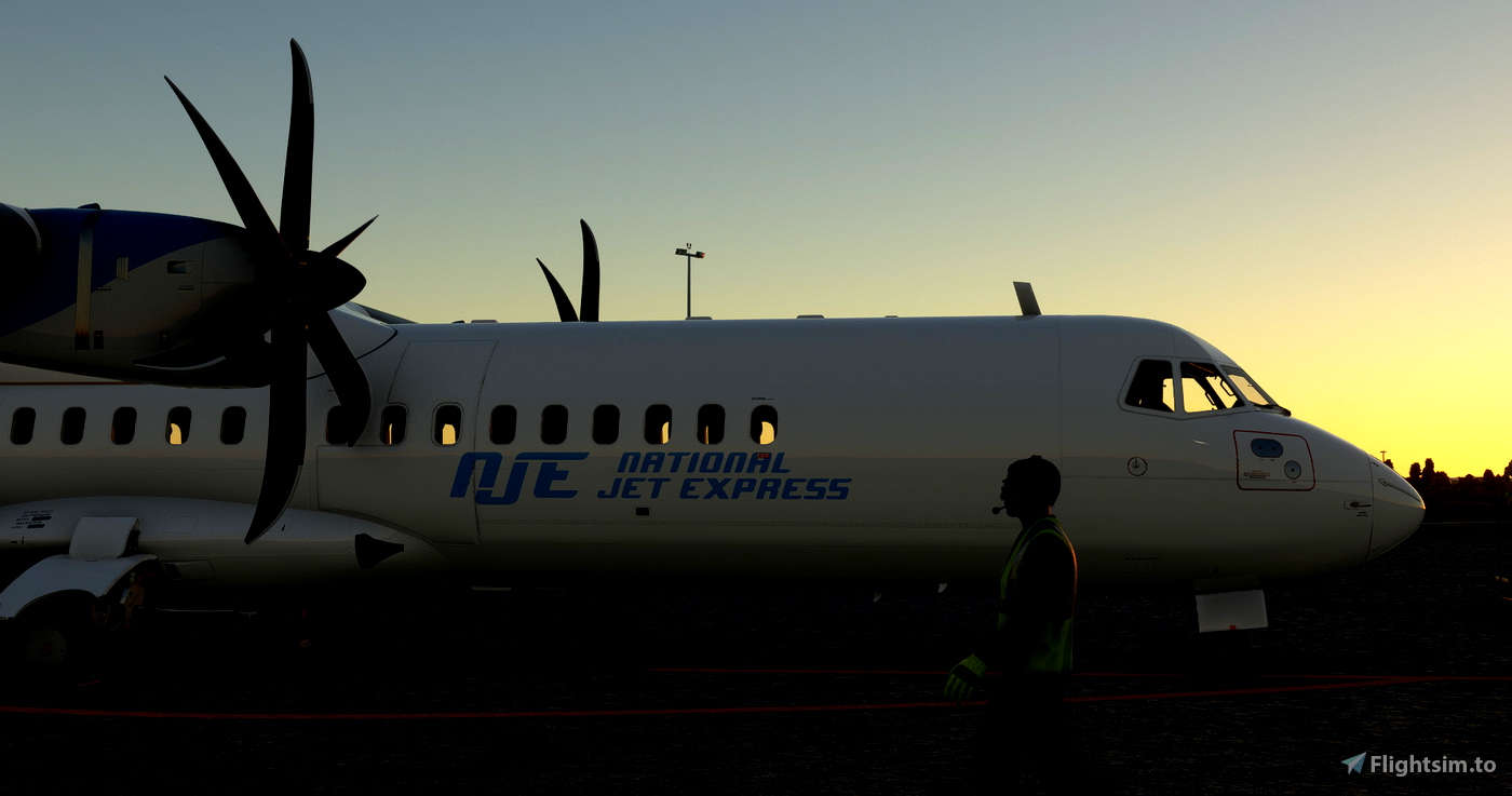 National Jet Express | ATR-72 (Fictional) for Microsoft Flight ...