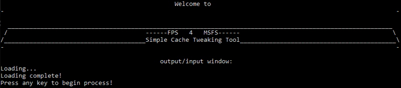FPS 4 MSFS - Simple FPS tweak tool for Microsoft Flight Simulator | MSFS