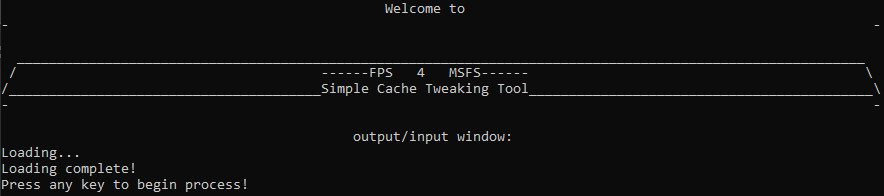 FPS 4 MSFS - Simple FPS tweak tool for Microsoft Flight Simulator | MSFS