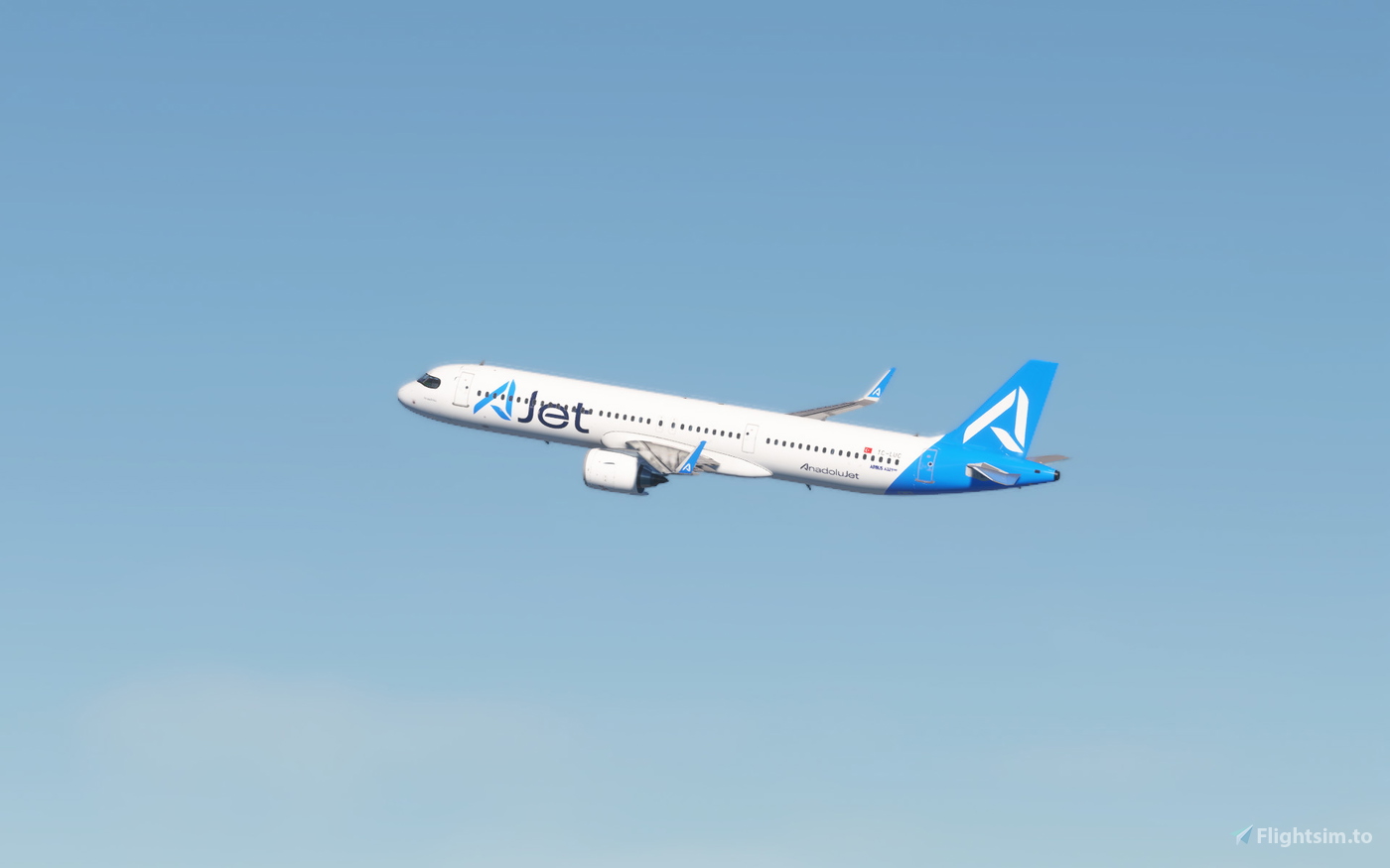 LatinVFR A321NEO AJet (AnadoluJet) NEW LIVERY 8K for Microsoft Flight ...