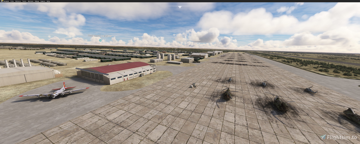 Pyote Army Air Base (Rattlesnake Bomber Base) for Microsoft Flight ...