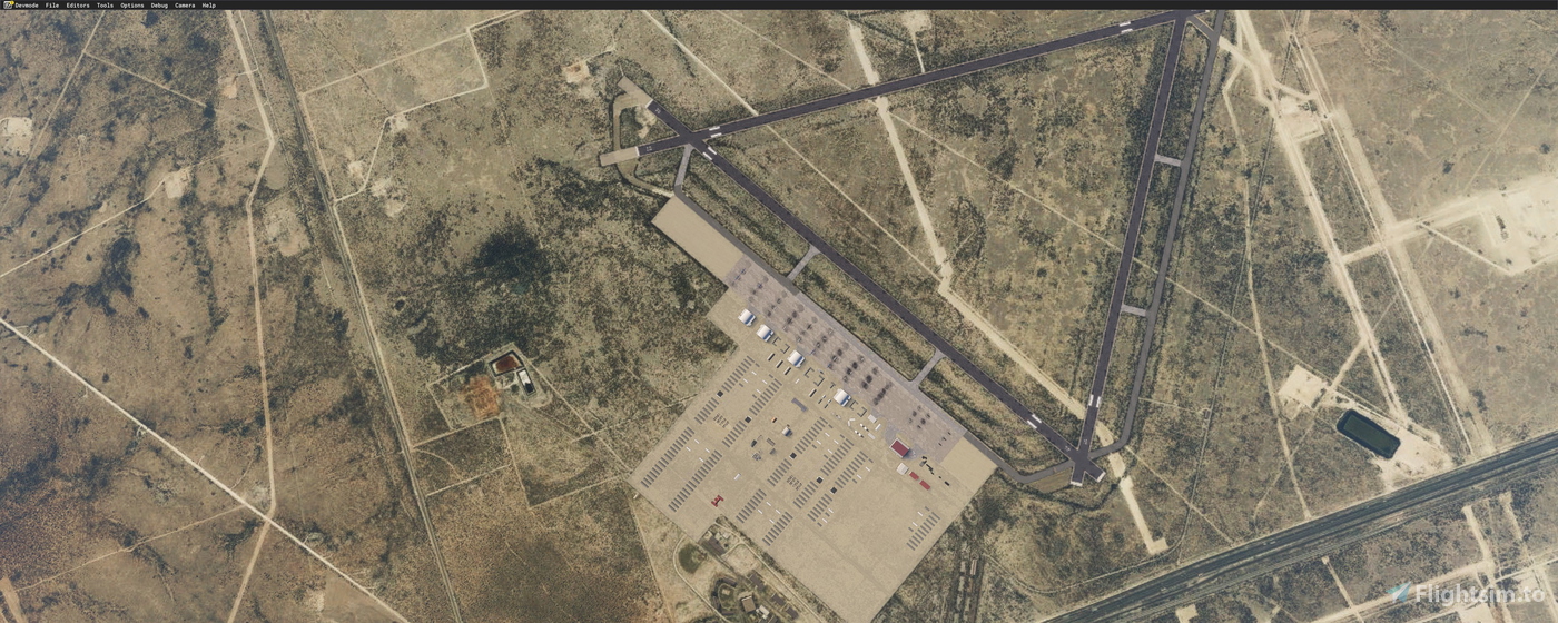 Pyote Army Air Base (Rattlesnake Bomber Base) for Microsoft Flight ...