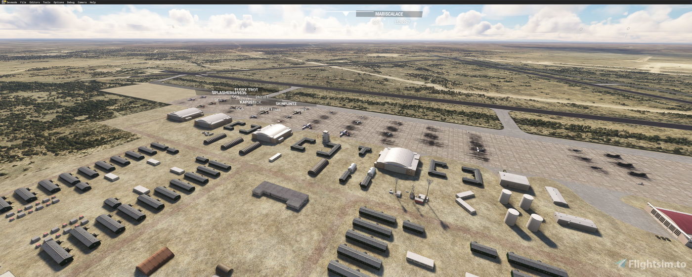 Pyote Army Air Base (Rattlesnake Bomber Base) for Microsoft Flight ...
