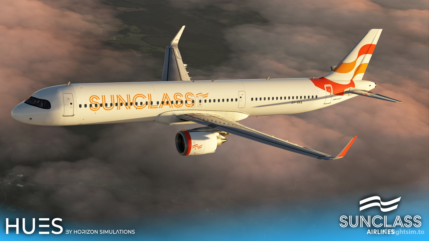 Sunclass Airlines OY-VKA | LVFR A321NEO for Microsoft Flight Simulator ...