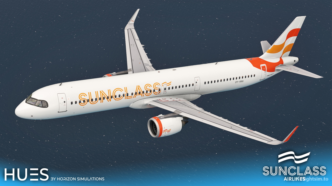 Sunclass Airlines OY-VKA | LVFR A321NEO for Microsoft Flight Simulator ...