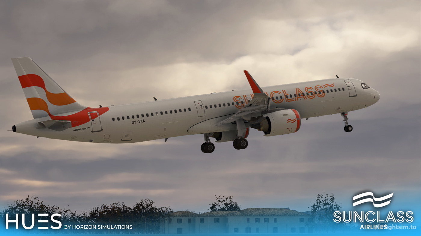 Sunclass Airlines OY-VKA | LVFR A321NEO for Microsoft Flight Simulator ...
