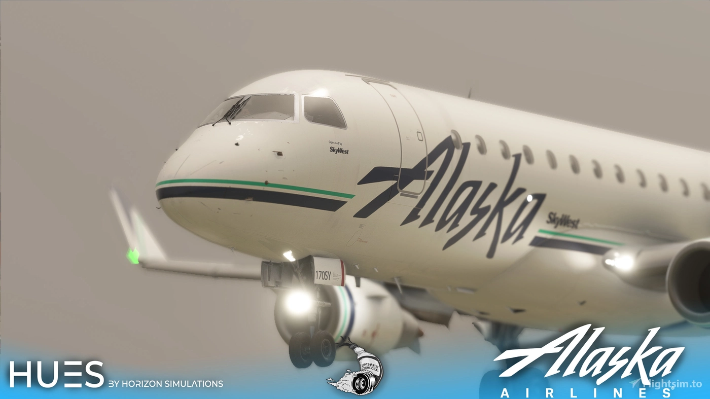 Alaska Airlines Fleet Pack | FSS E175 | 4K for Microsoft Flight ...