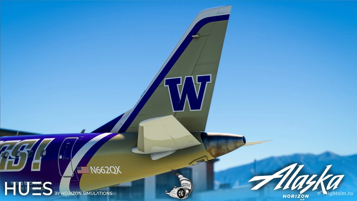 Alaska Airlines Fleet Pack | FSS E175 | 4K for Microsoft Flight ...