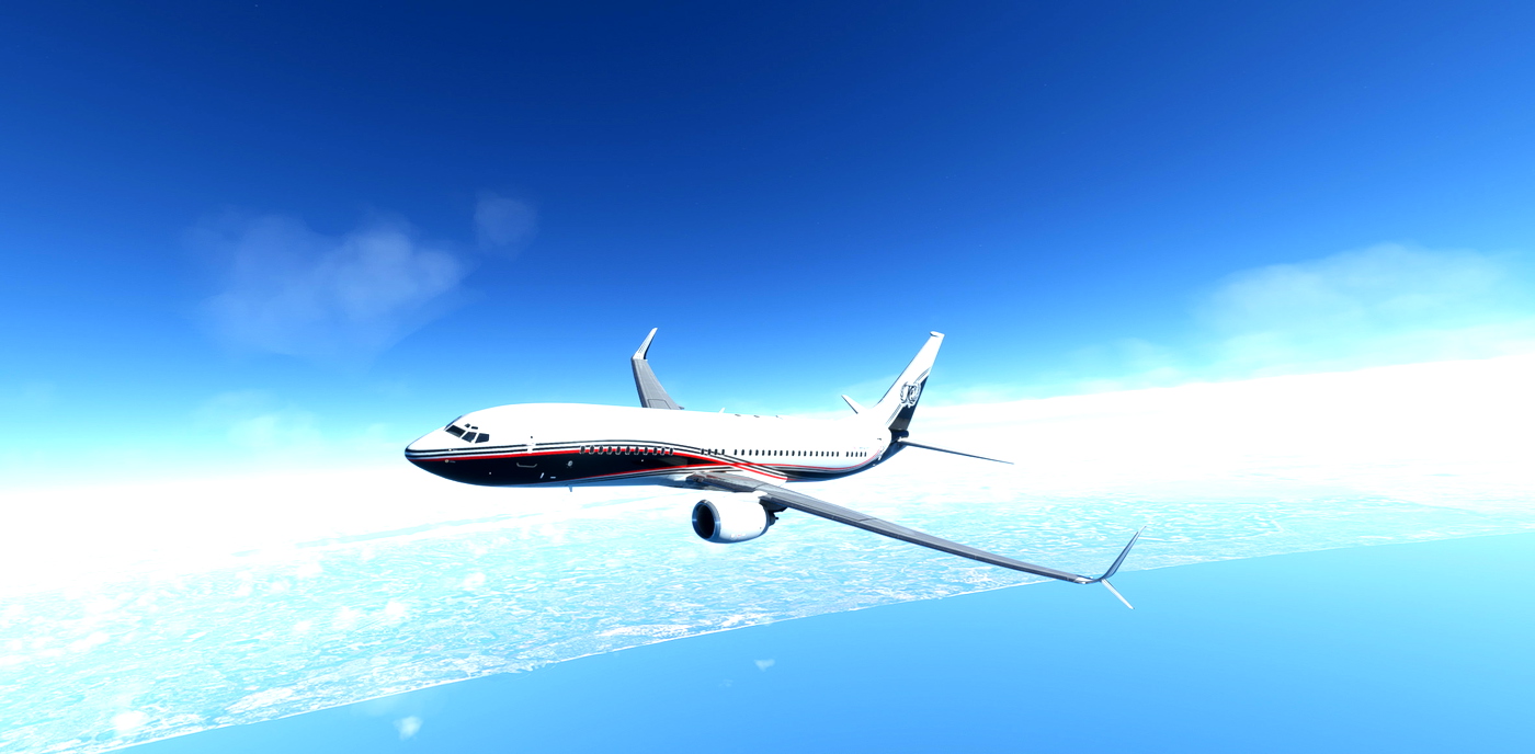 737-800 BBJ2 ChaseAir [Fictional] RED Sperow Livery [RS] for Microsoft ...
