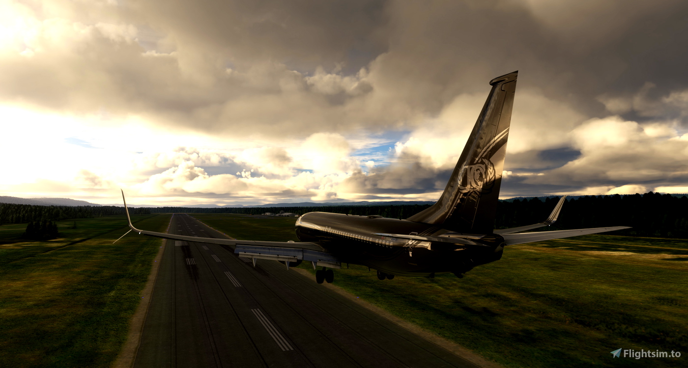 737-800 BBJ2 ChaseAir [Fictional] TitanWing Livery [Titanium][TI] for ...