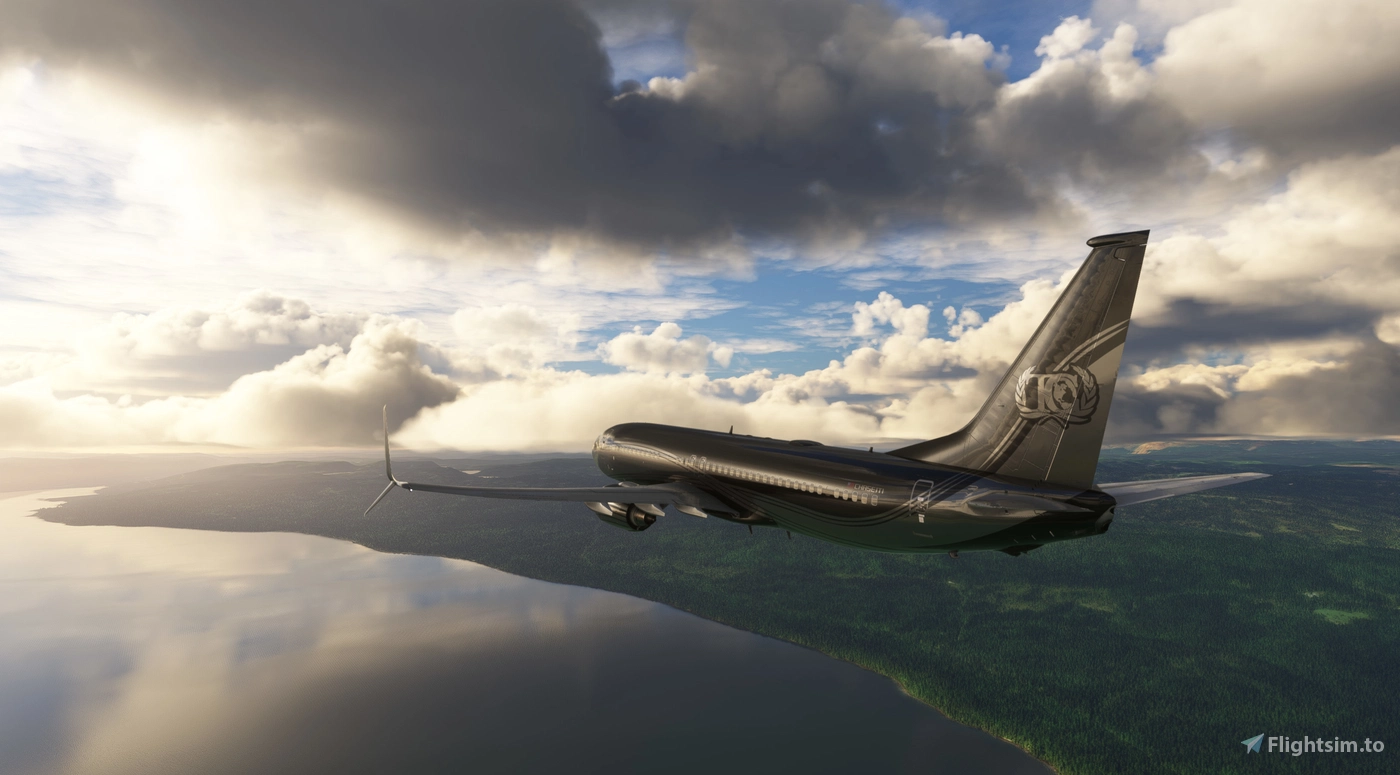 737-800 BBJ2 ChaseAir [Fictional] TitanWing Livery [Titanium][TI] for ...