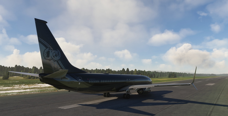 737-800 BBJ2 ChaseAir [Fictional] TitanWing Livery [Titanium][TI] for ...
