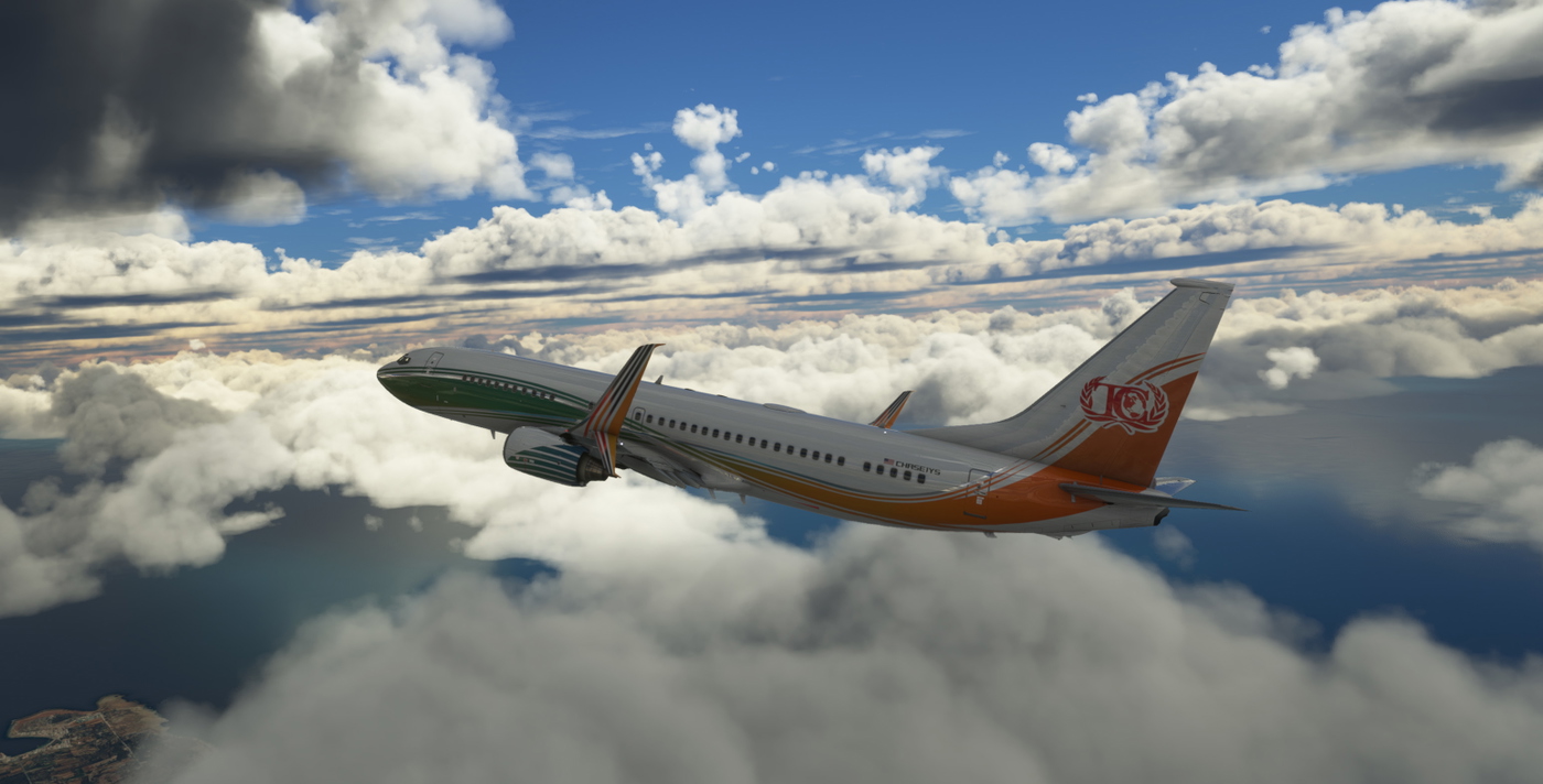 737-800 BBJ2 ChaseAir [Fictional] Yellow Stone Livery [YS] pour ...