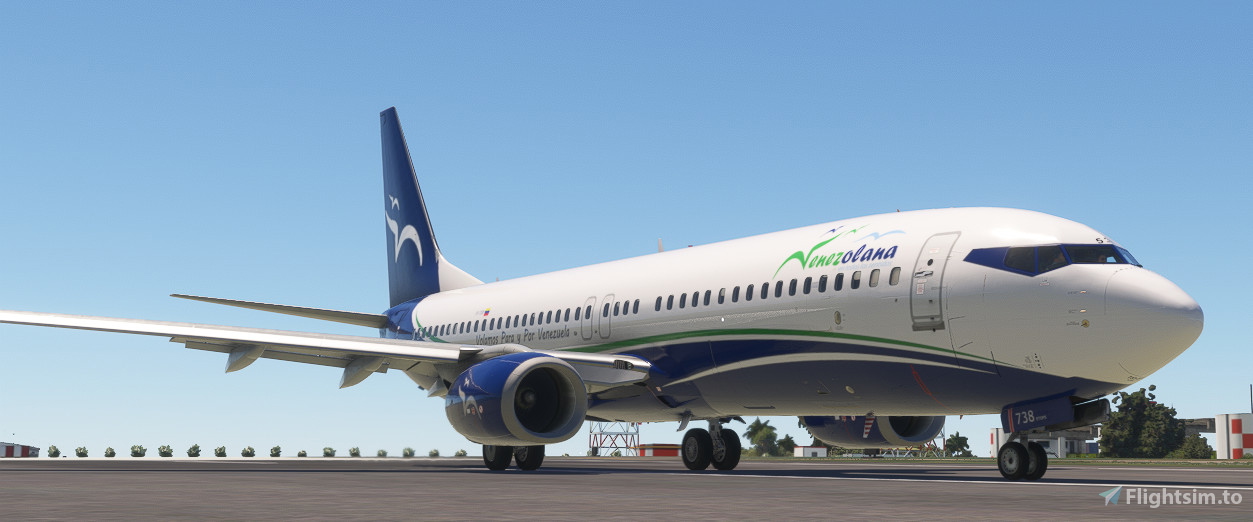 737-800 RAVSA Venezolana YV-738 (Ficticional Livery) for Microsoft Flight Simulator | MSFS