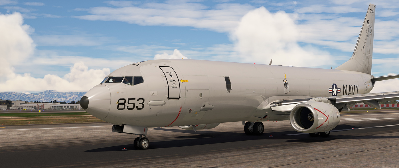 737-800BCF Poseidon P-8A 168853 (fictional) for Microsoft Flight ...