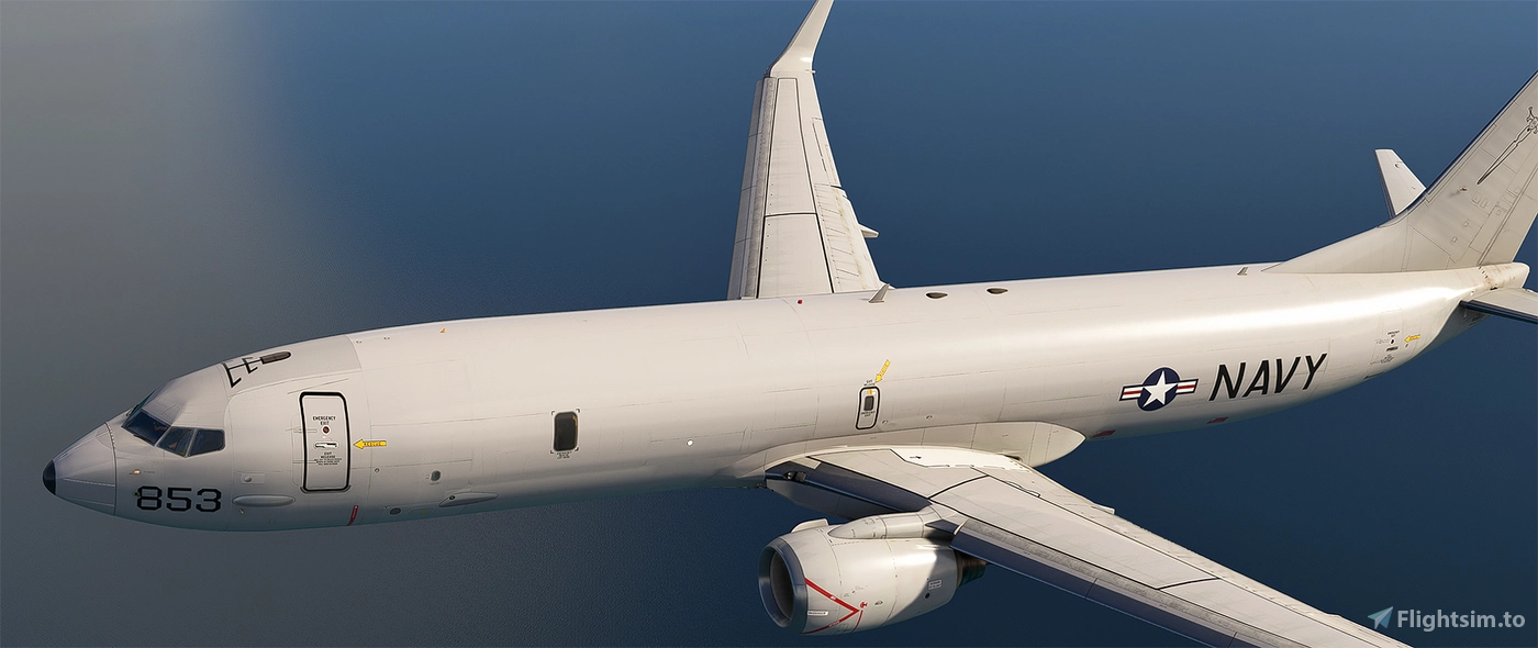 737-800BCF Poseidon P-8A 168853 (fictional) for Microsoft Flight ...