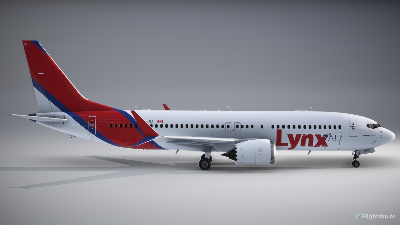 737 MAX 8 Lynx Air (C-FULI) for Microsoft Flight Simulator | MSFS