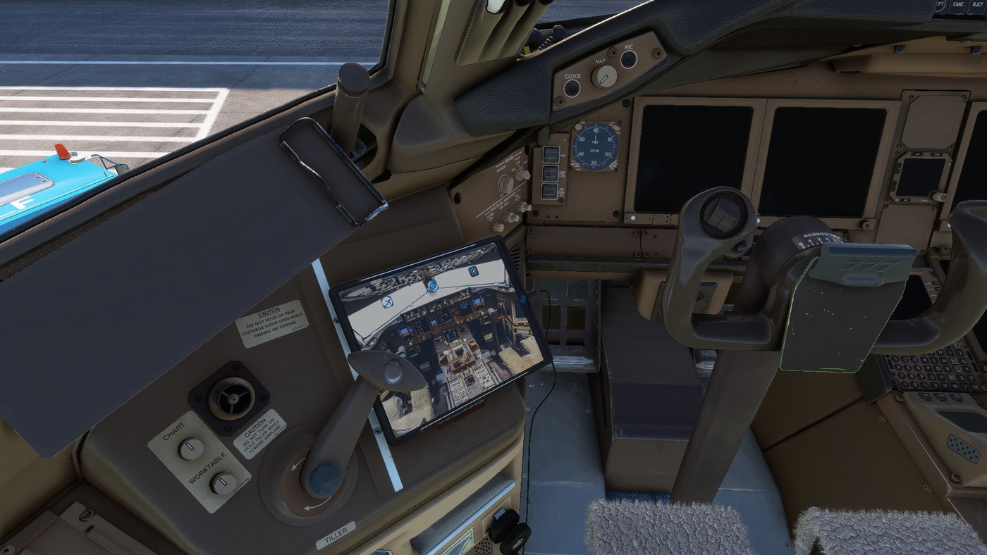 777 Cockpit Wallpaper for PMDG 77w für Microsoft Flight Simulator | MSFS