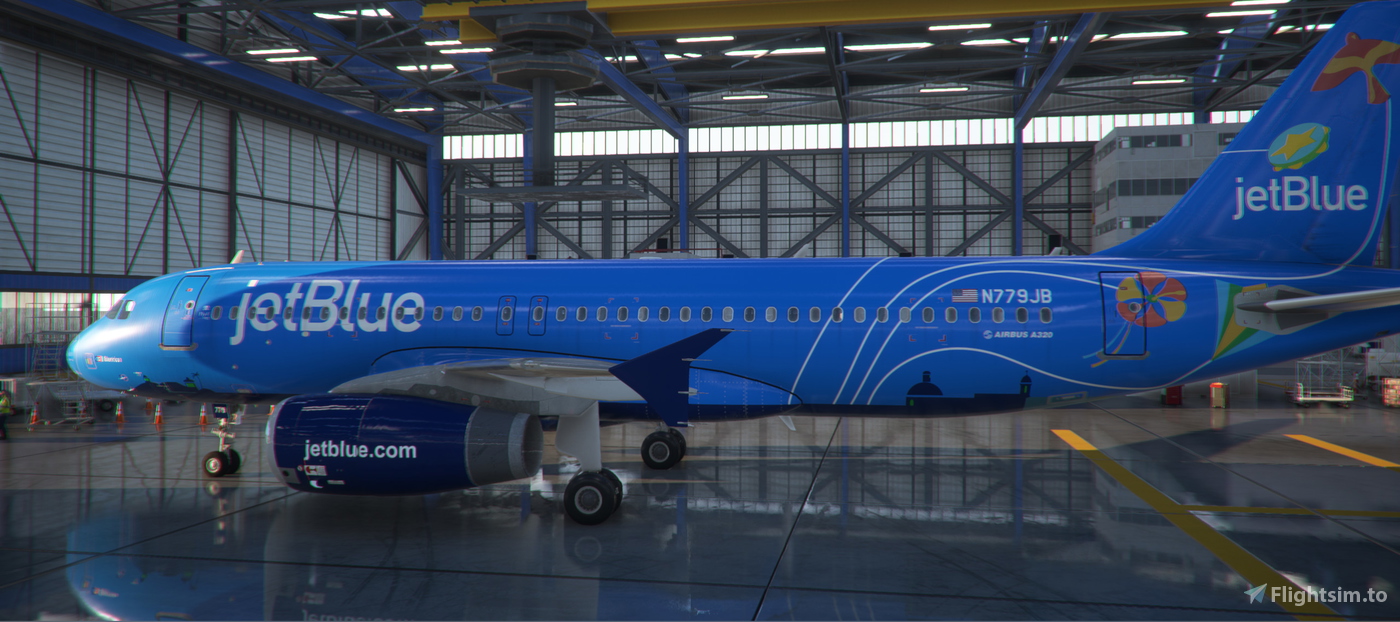 LVFR a320 | Jetblue | Livery pack for Microsoft Flight Simulator | MSFS