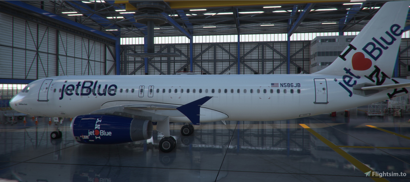 LVFR a320 | Jetblue | Livery pack for Microsoft Flight Simulator | MSFS