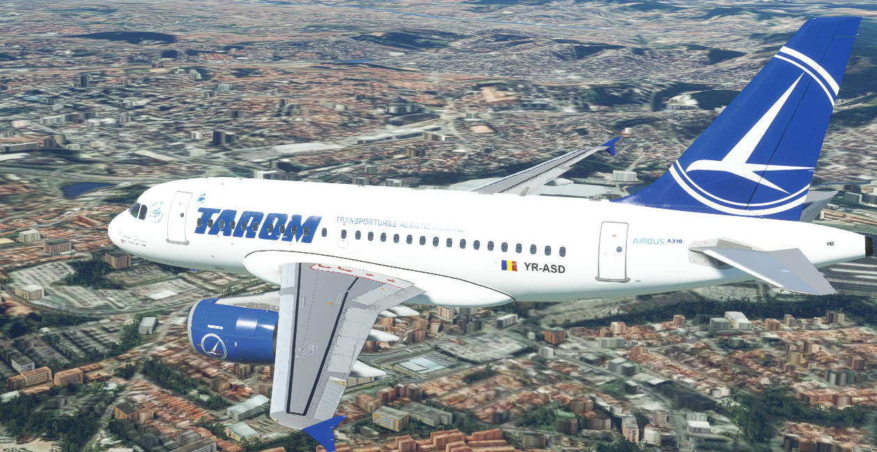 TAROM A318-100 for Microsoft Flight Simulator | MSFS