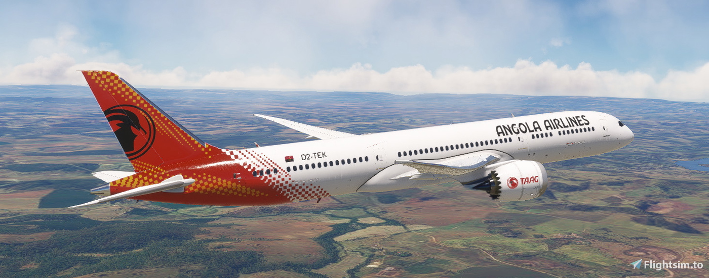 ANGOLA AIRLINES 787-9 for Microsoft Flight Simulator | MSFS