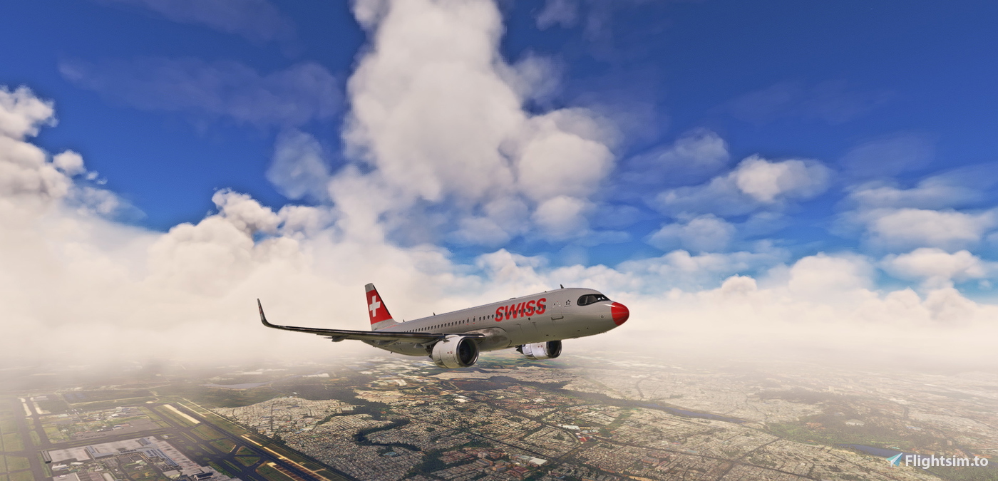 [8k] [A32NX] Swiss Red Nose (Dirty Livery) | HB-IJJ for Microsoft ...