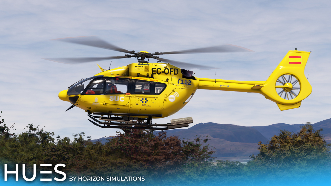 [8K] Avincis EC-OFD (SUC Canarias) | HPG H145 HEMS for Microsoft Flight ...