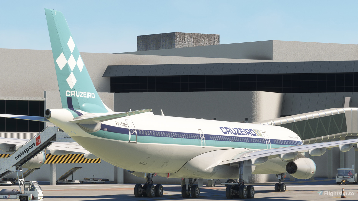 [8k] Cruzeiro A340-300 LatinVFR for Microsoft Flight Simulator | MSFS