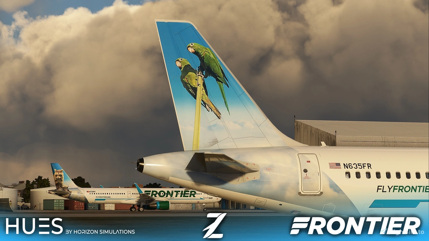[8K] Frontier Fleet Pack | LatinVFR A321Neo for Microsoft Flight ...